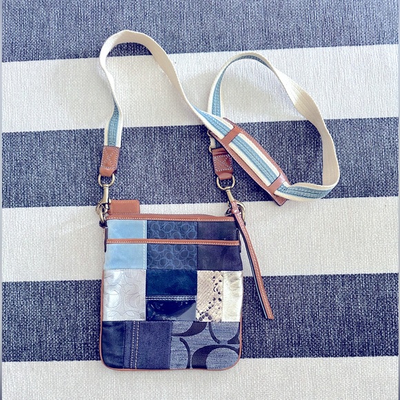 Coach | Bags | Coach Denim Crossbody | Poshmark